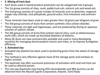 Identification and damage to store grain by coleopteran pests and its ...