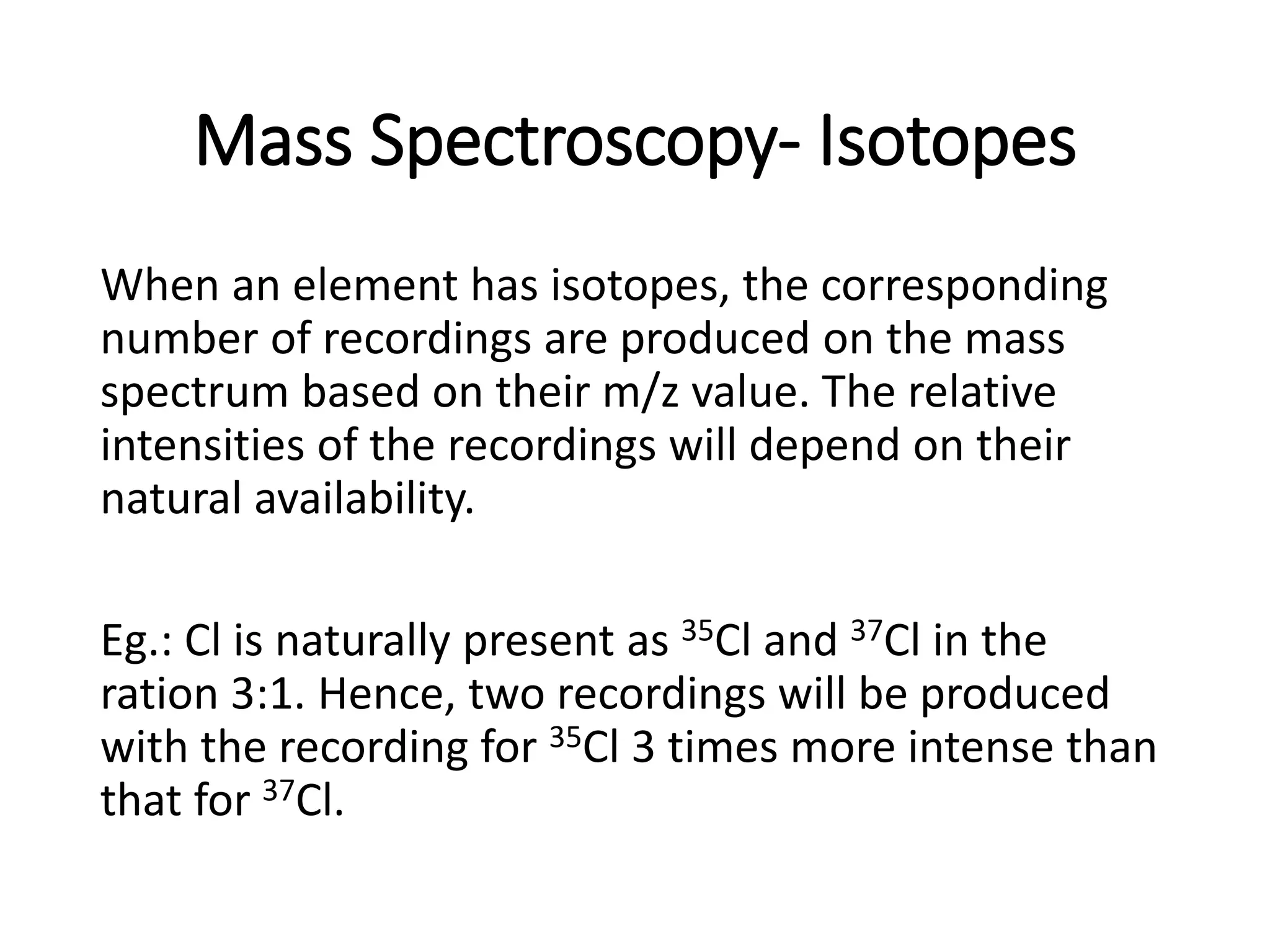 Identification and detection of molecules | PPTX