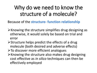 Identification and detection of molecules | PPTX