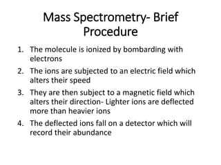 Identification and detection of molecules | PPTX