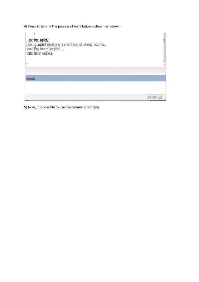 Identification And Installation Of User Written Commands Stata 0135