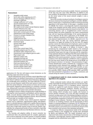 Identification and real time position control of a servo-hydraulic rotary actuator by means of a ...