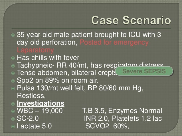 Identification And Recognition Of Sepsis