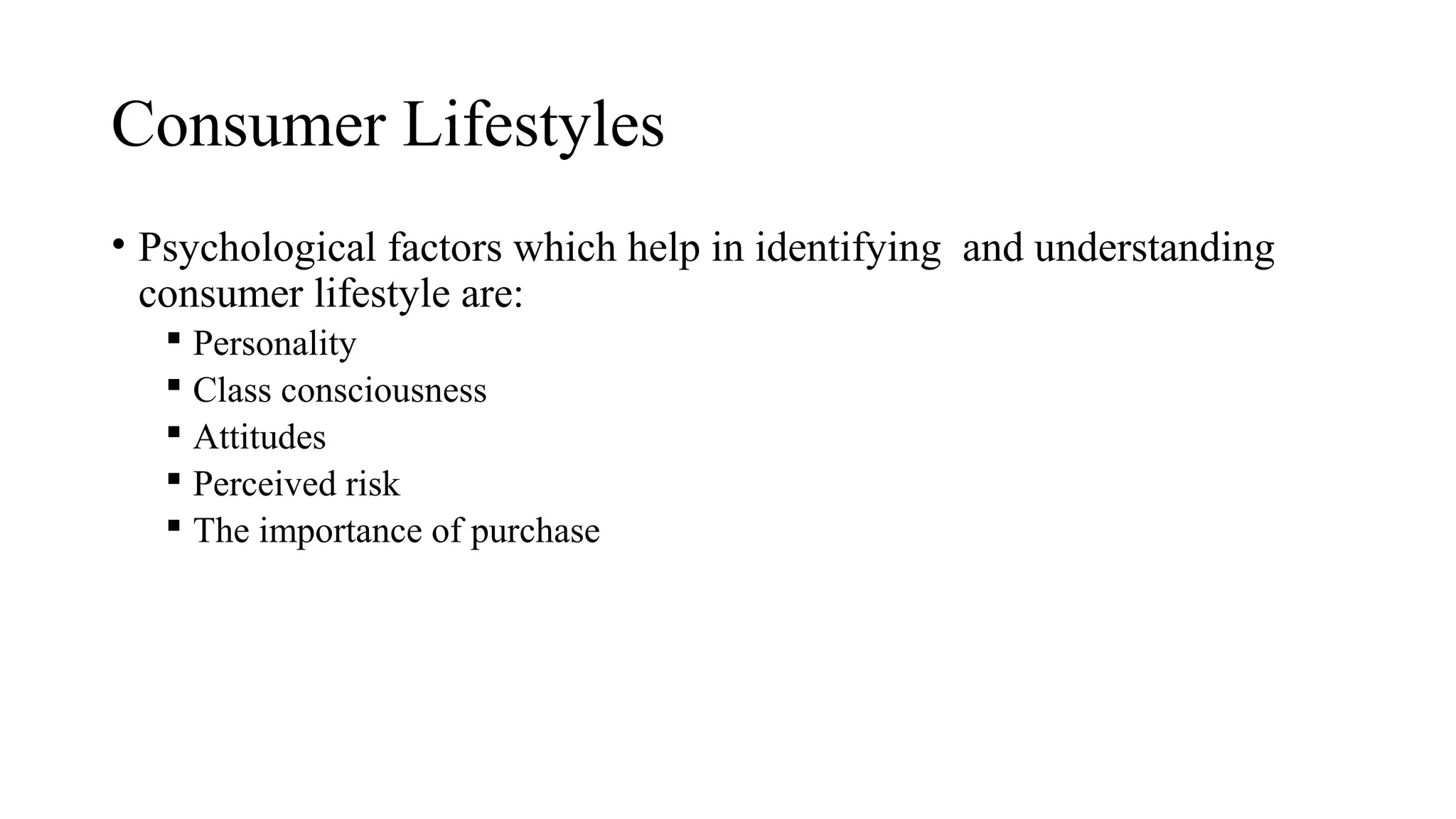 Identification and understanding consumers | PPT