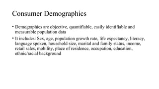 Identification and understanding consumers | PPT