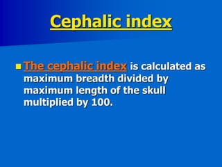 Identification from skeletal remains | PPTX