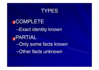 Identification | PDF