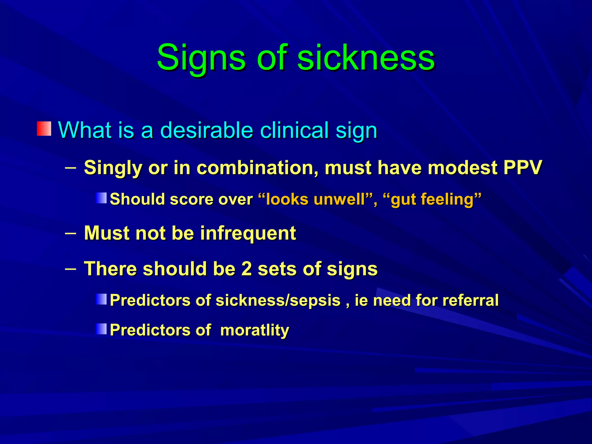 Identification ,management & referral of a sick.ppt [autosaved] | PPT