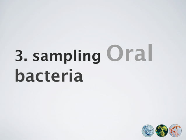 Identification methods for oral microbes | PDF