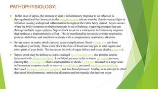 Identification,monitoring and evaluation of sepsis and septic shock ...