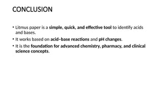 Identification of Acids and Bases Using Litmus Paper.pptx