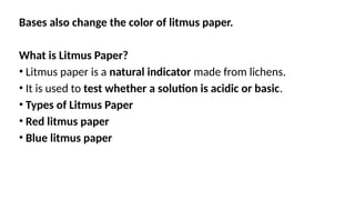 Identification of Acids and Bases Using Litmus Paper.pptx