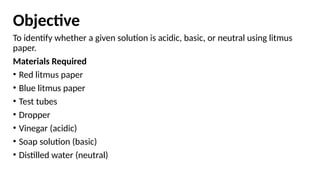 Identification of Acids and Bases Using Litmus Paper.pptx