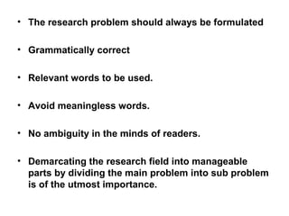 Identification of a problem | PPT