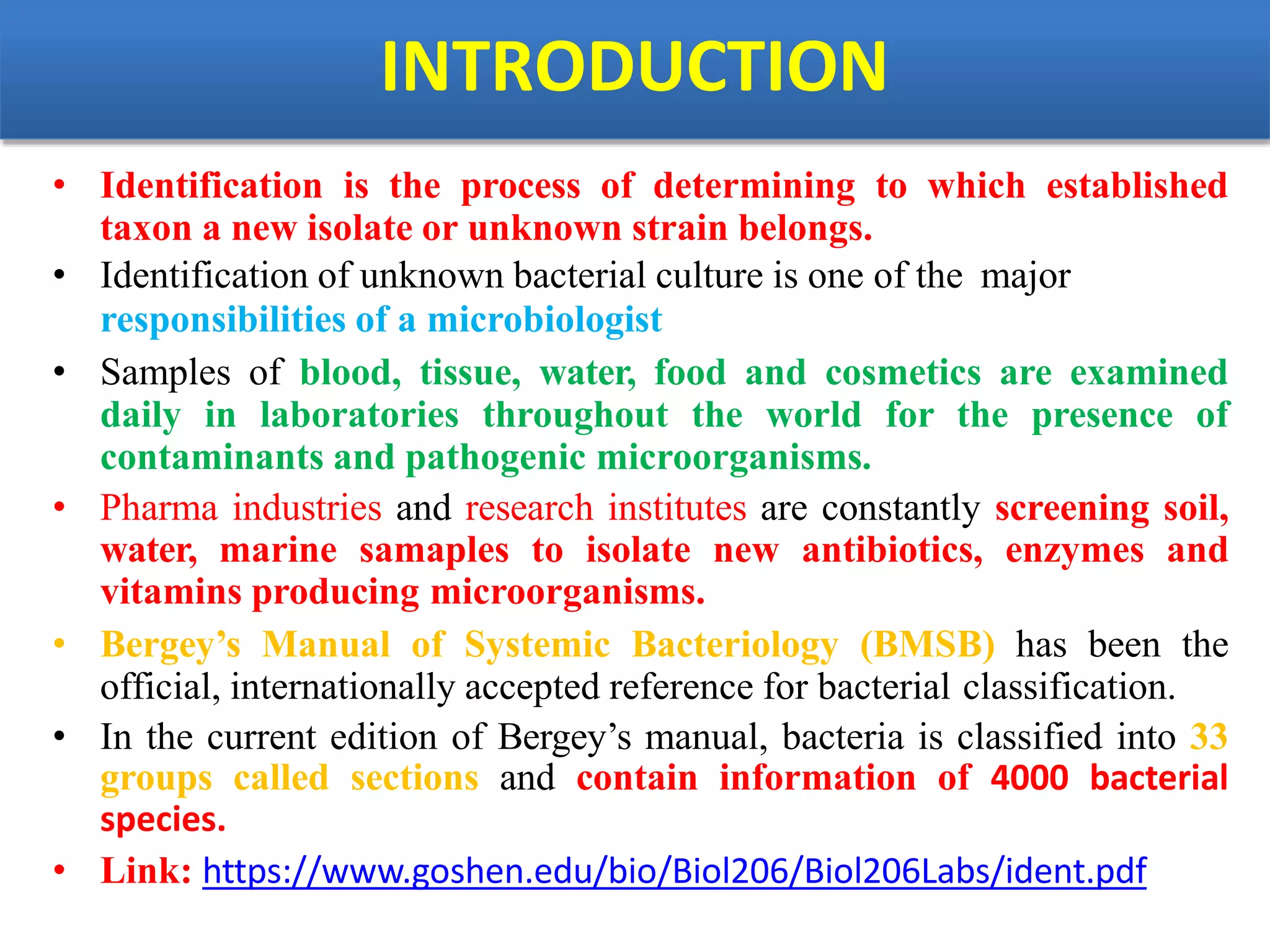 identification of bacteria- lecture 7.pptx