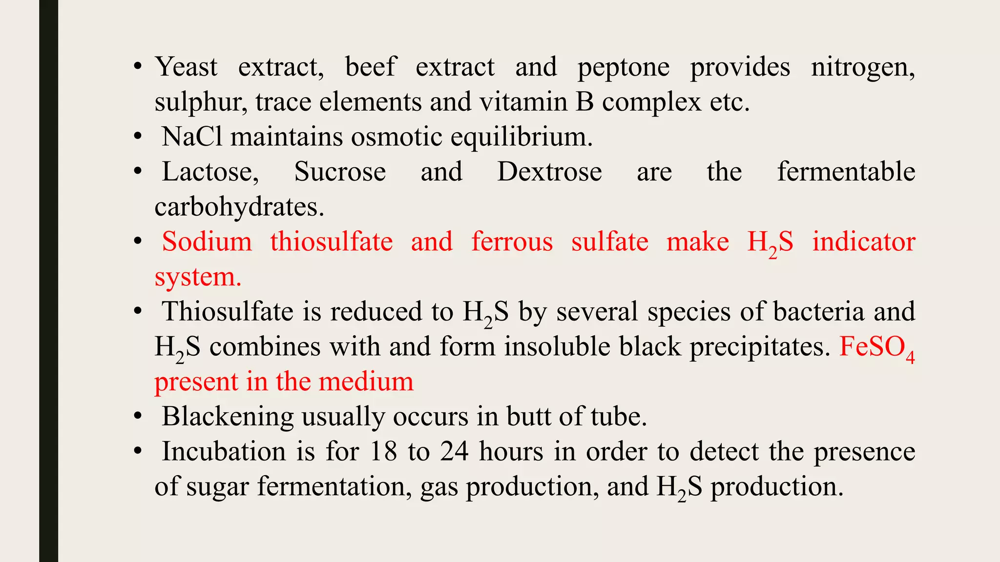 Identification of bacteria by biochemical tests | PPTX