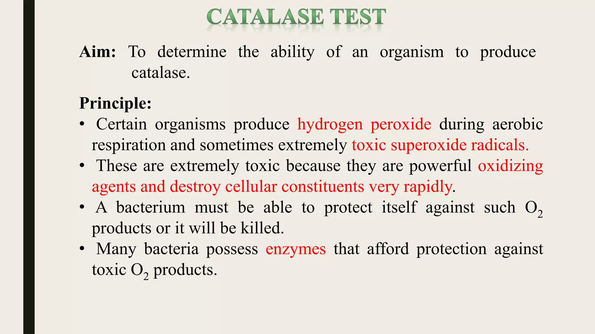 Identification of bacteria by biochemical tests | PPTX