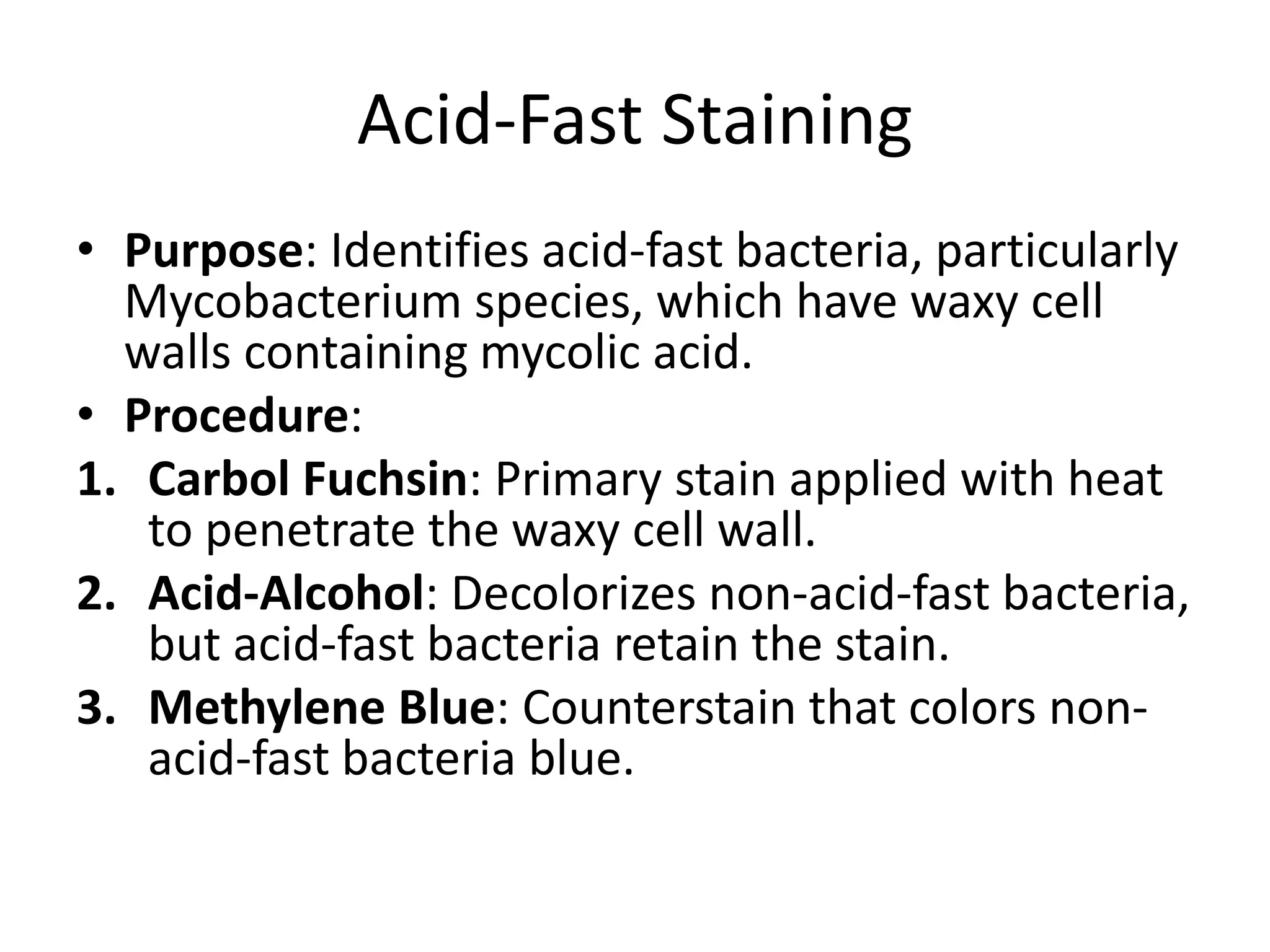 Identification of bacteria using staining techniques | PPTX