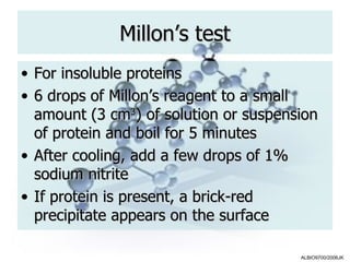 Identification of Biological Molecules | PPT