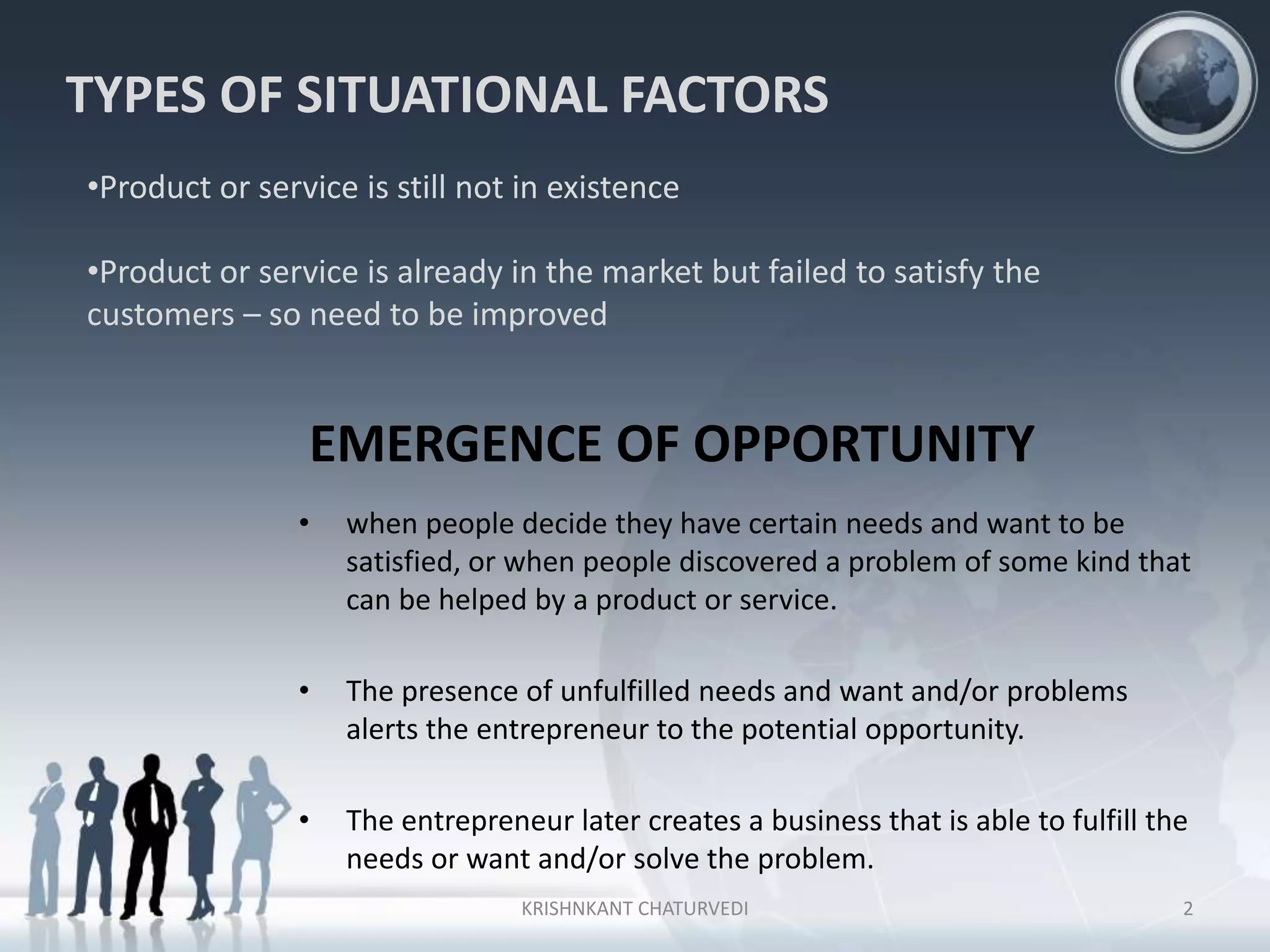 Identification of Business Opportunity | PPTX
