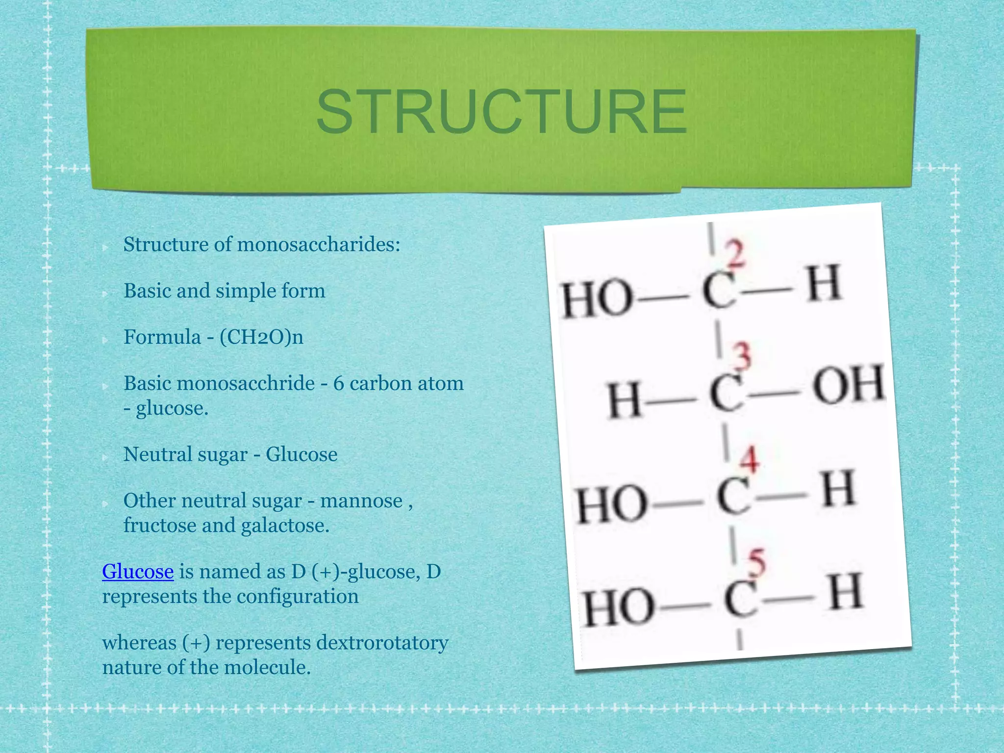 Identification of carbohydrate | PPTX