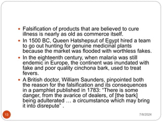 Identification of Counterfeit and Substandard products.pptx