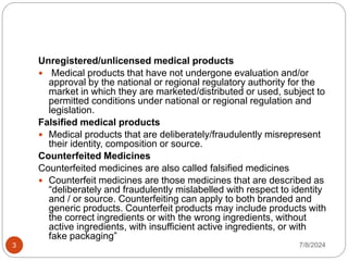 Identification of Counterfeit and Substandard products.pptx