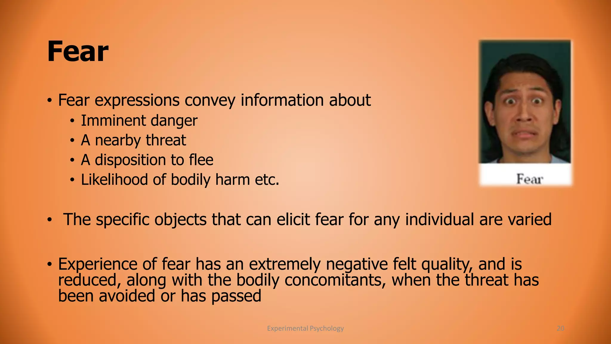 Identification of emotions | PPTX