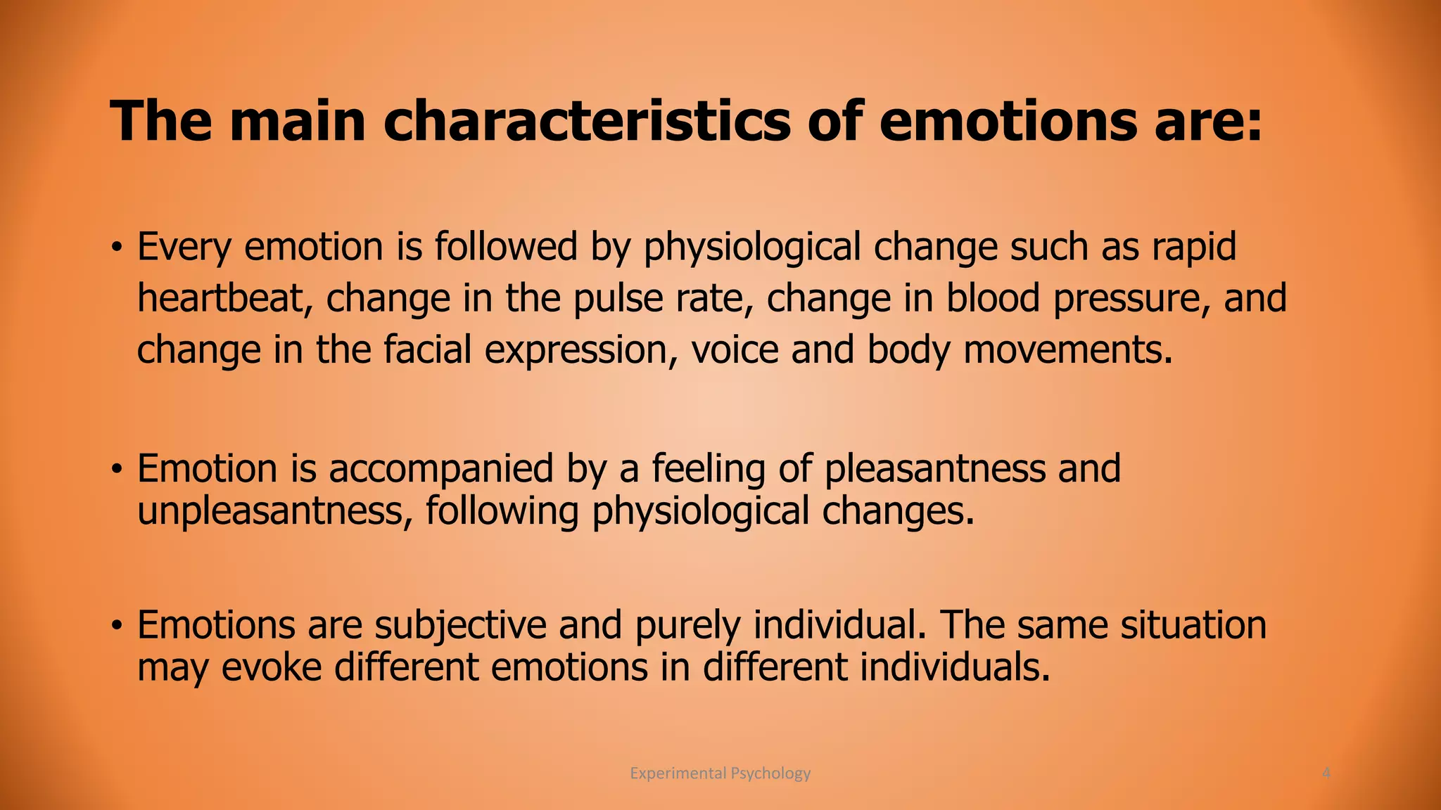 Identification of emotions | PPTX