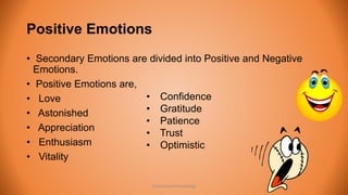 Identification of emotions | PPTX