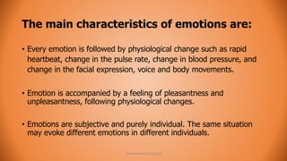 Identification of emotions | PPTX