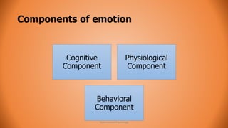 Identification of emotions | PPTX