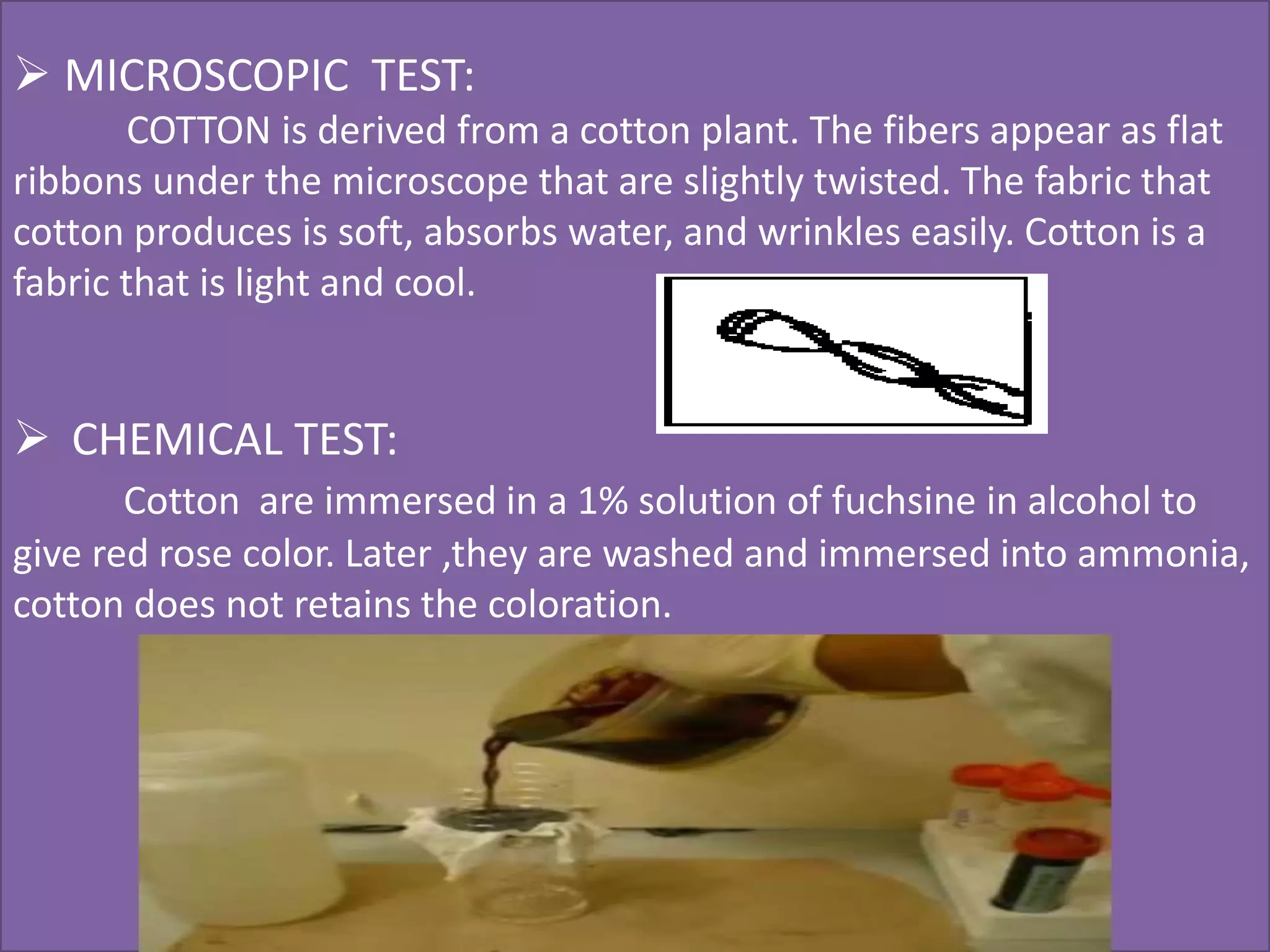 Identification of fibers | PPT