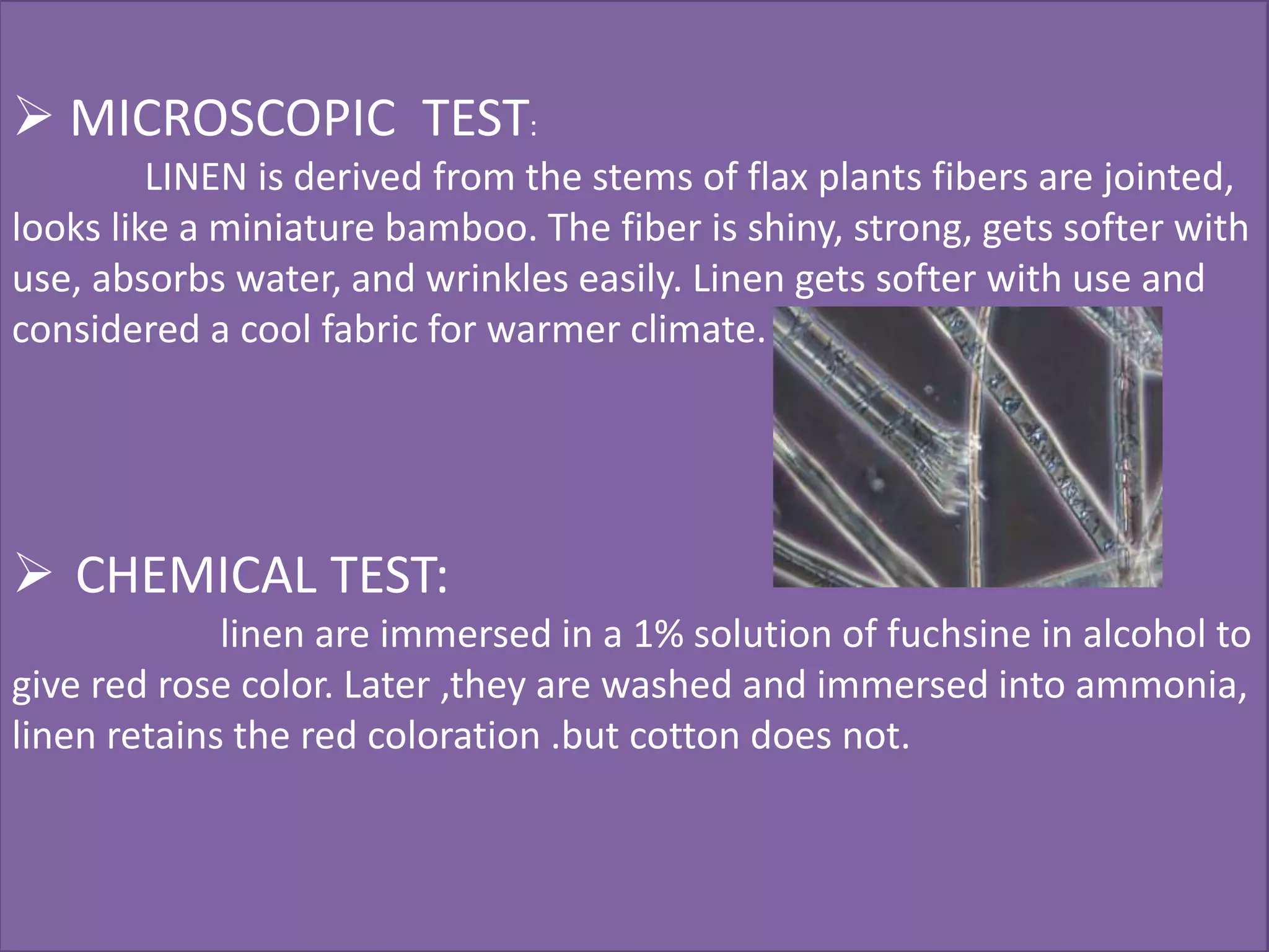 Identification of fibers | PPT