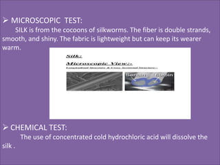 Identification of fibers | PPTX