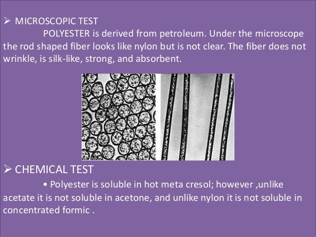 Identification of fibers