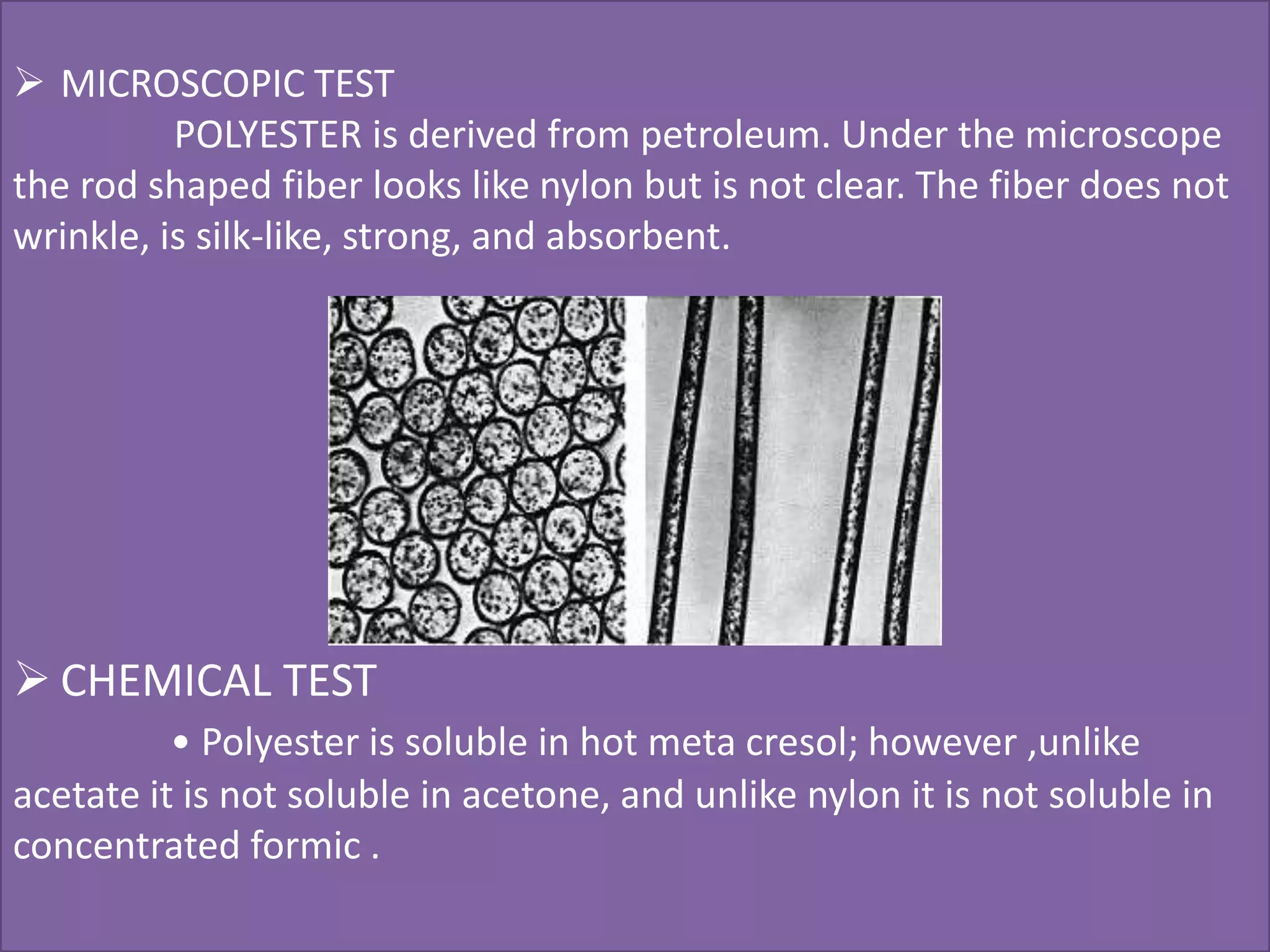 Identification of fibers | PPTX