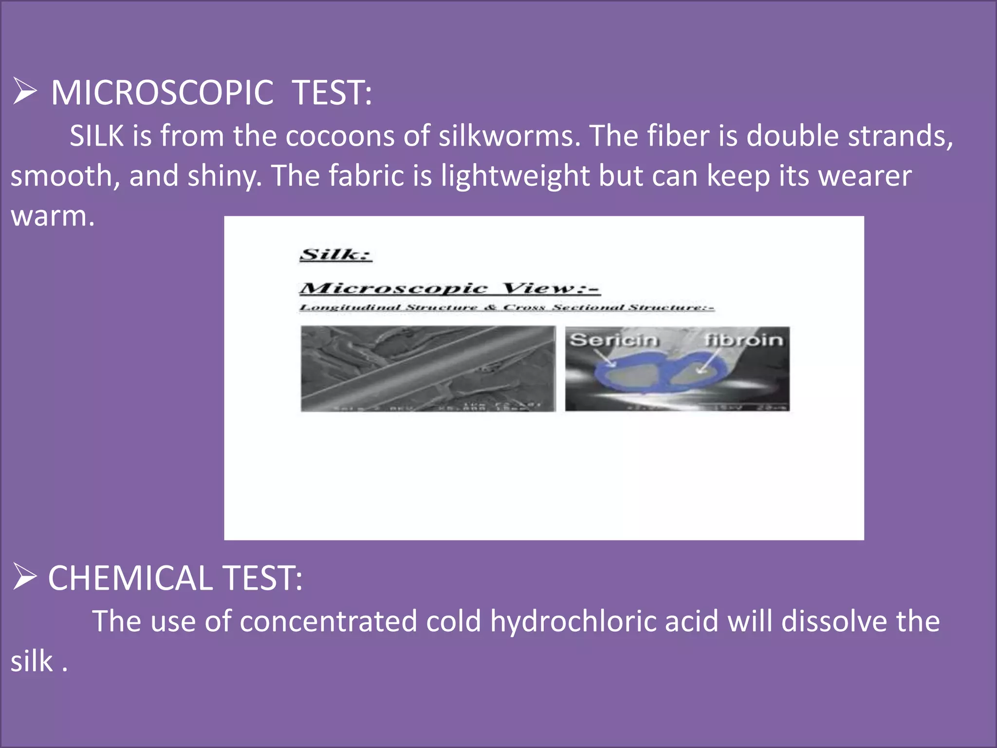 Identification of fibers | PPTX