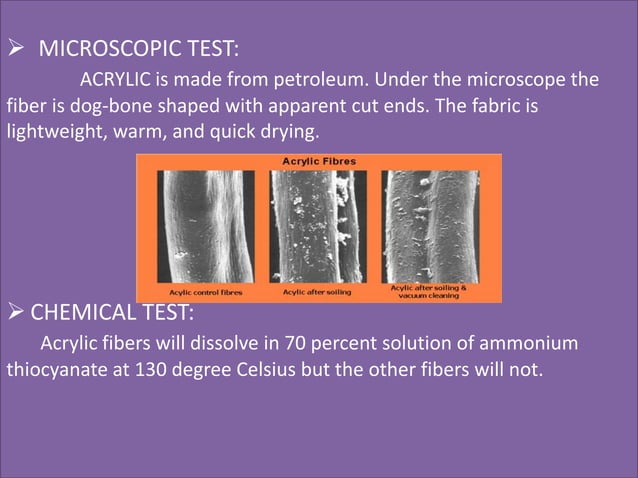 Identification of fibers | PPTX