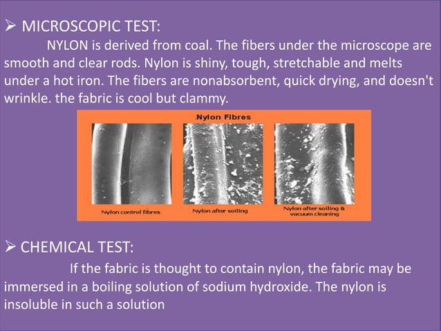 Identification of fibers | PPTX