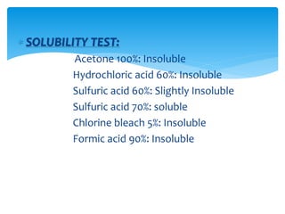 Identification of fibers | PPTX