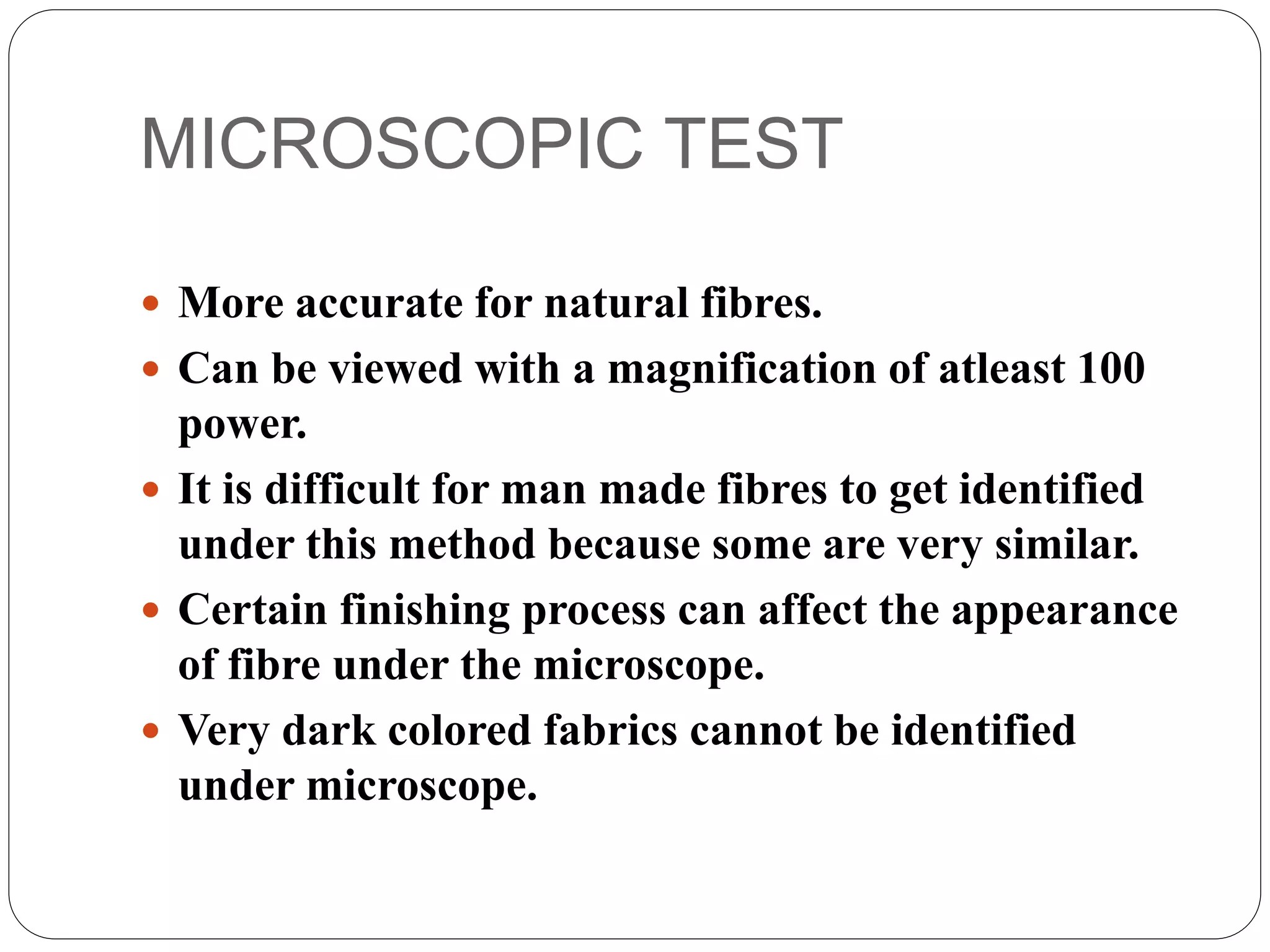 IDENTIFICATION OF FIBRES.ppt