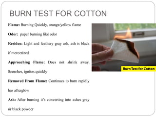 IDENTIFICATION OF FIBRES.ppt