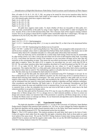 Identification of high risk hardware path delay fault locations and evaluation of thier impact | PDF