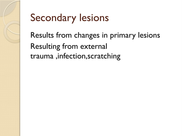IDENTIFICATION OF LESION 1.pptx foe nursing | PPT