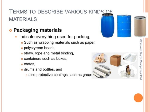 Identification of materials.pptx | Commodities | Economy