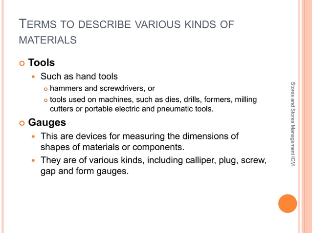 Identification of materials.pptx | Commodities | Economy