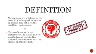 IDENTIFICATION OF METHOD TO ENVESTIGATE NON- CONFORMITIES.pptx