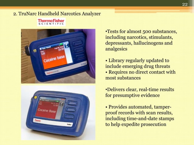 Identification of Narcotic Drug & Psychotropic Substances. Use of ...