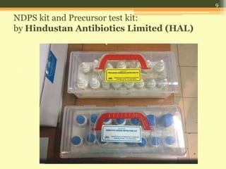 Identification of Narcotic Drug & Psychotropic Substances. Use of ...